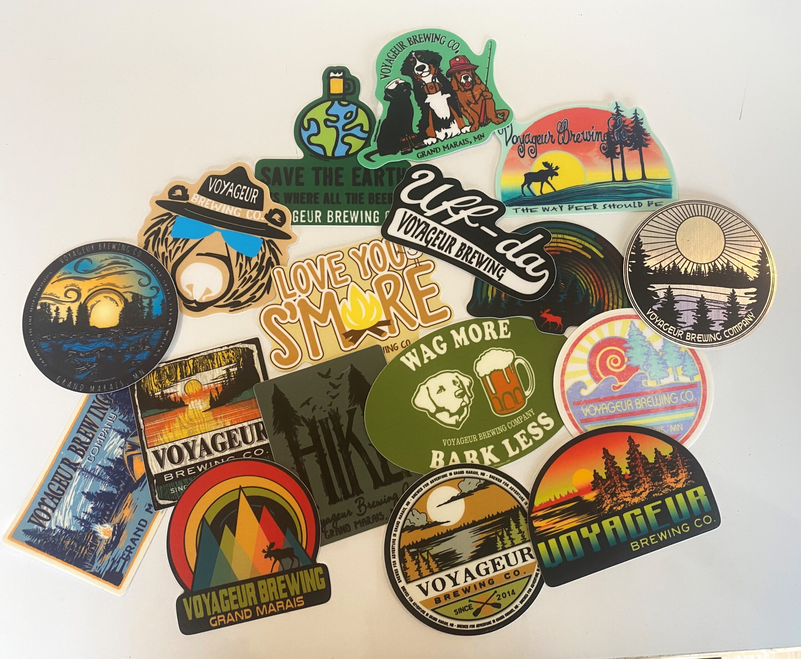 Voyageur Brewing Company Stickers Voyageur Brewing Company
